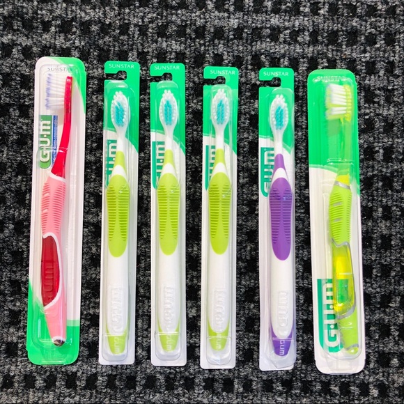 G.U.M | Bath | Lot Of 6 Gu M Manual Toothbrushes | Poshmark